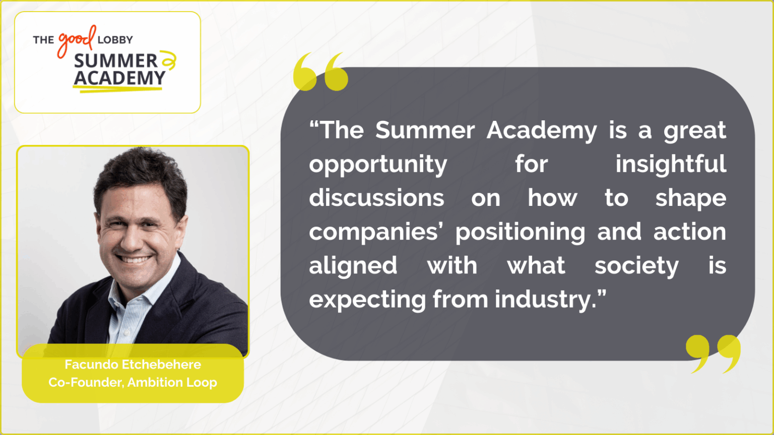 Summer Academy | The Good Lobby